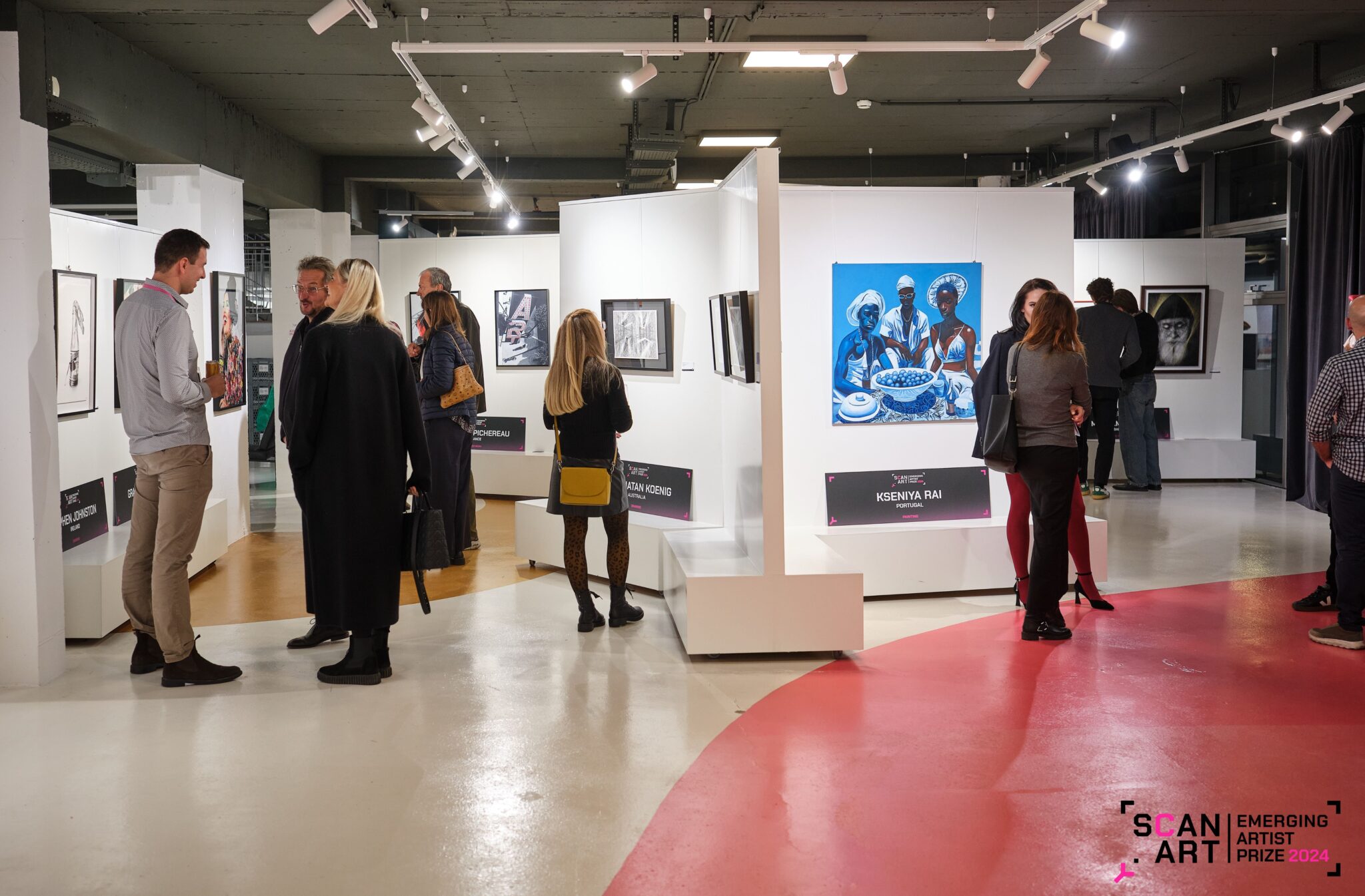 Celebrating the Opening of the scan.art Emerging Artist Prize 2024 ...